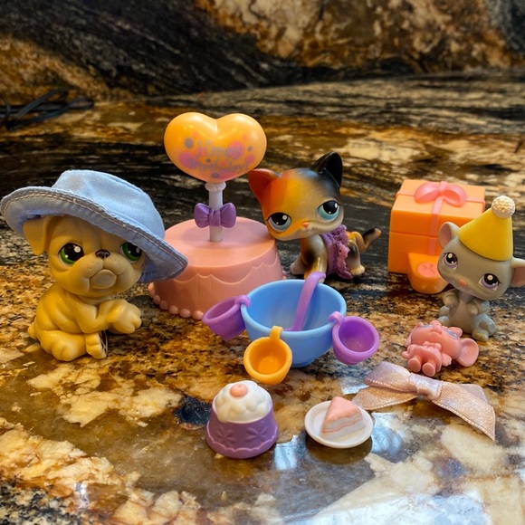 Hasbro | Toys | Littlest Pet Shop Birthday Celebration | Poshmark